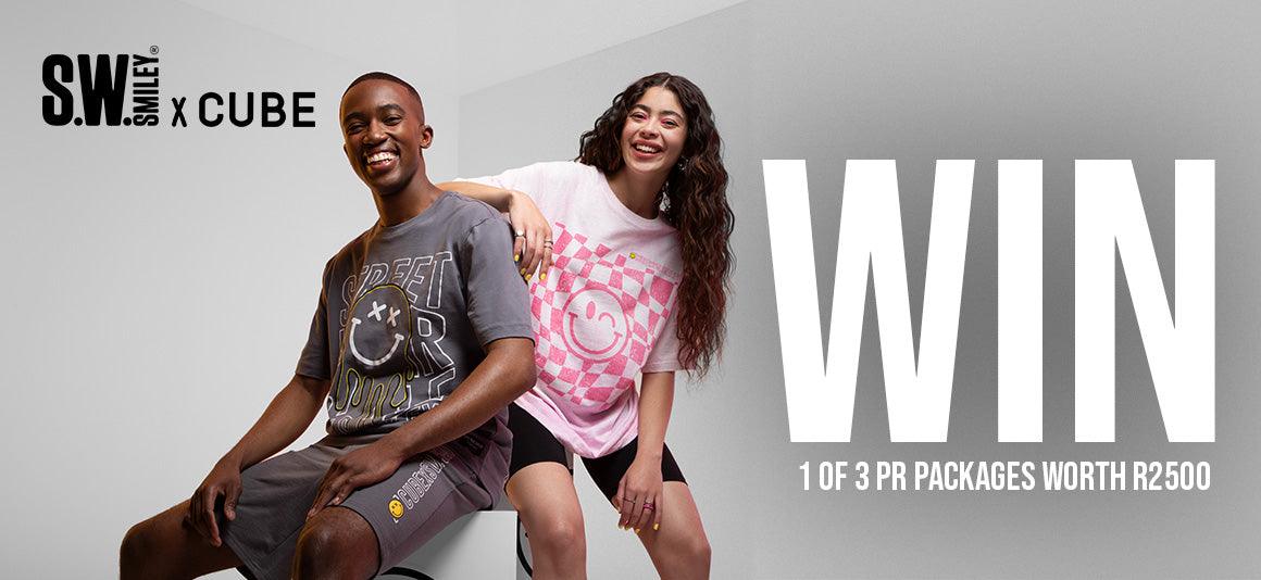 Win Big with Our S.W. Smiley x Cube PR Package | Ackermans