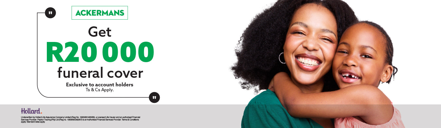 Ackermans | Insurance – Funeral Cover | Ackermans