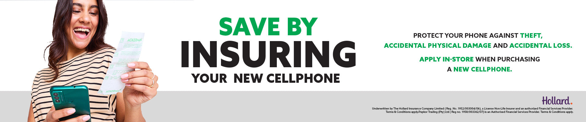 Ackermans | Insurance - Cellphone Insurance | Ackermans