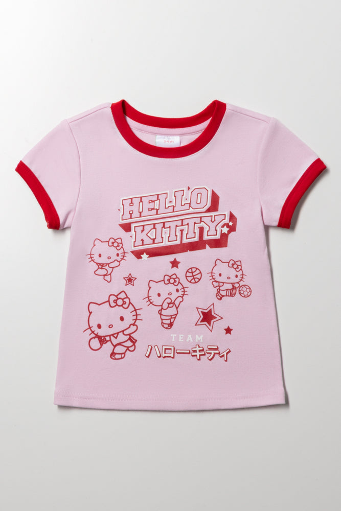 Hello Kitty T-Shirt Pink | Tops & T-Shirts | Ackermans