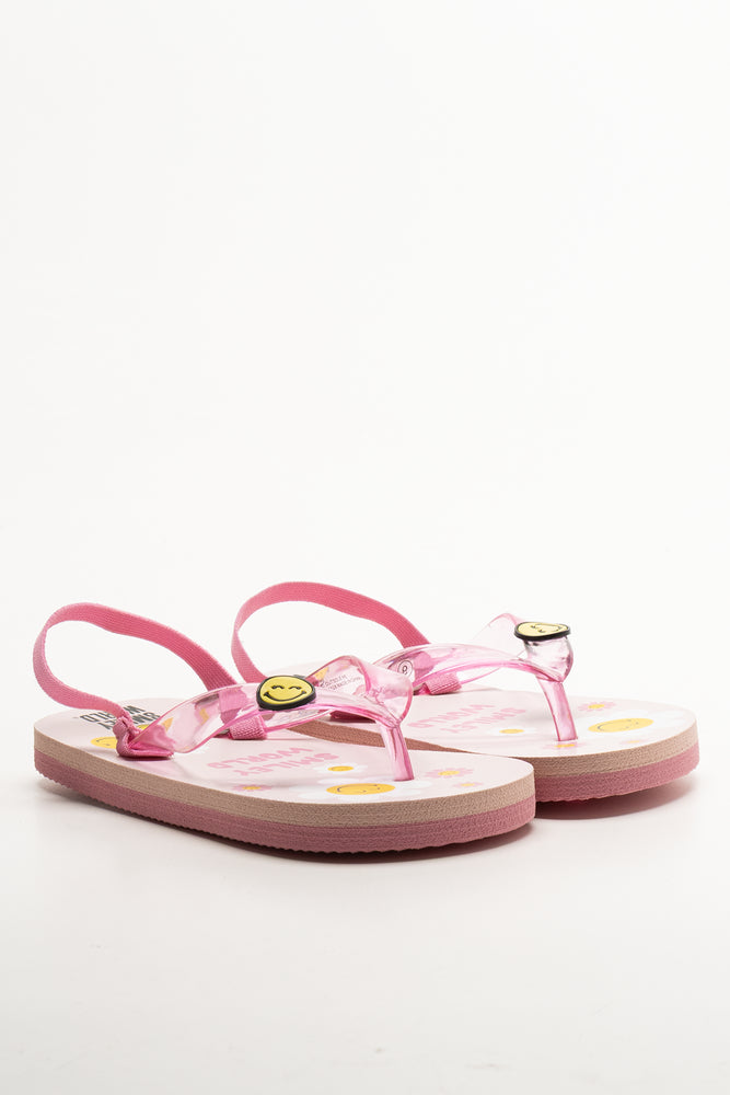 Smiley Flip Flops Pink | Shoes | Ackermans
