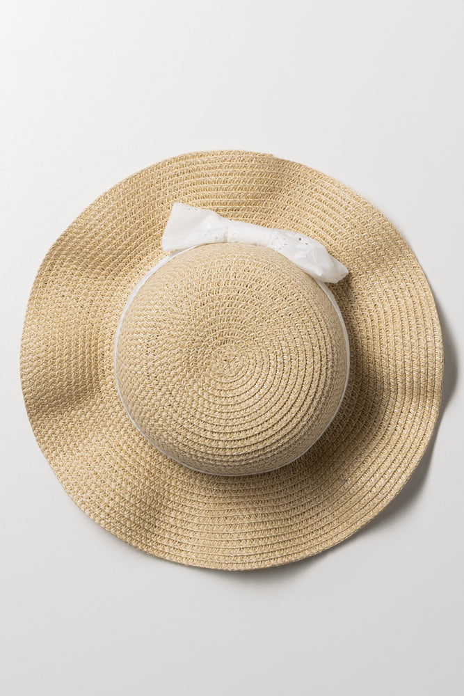 Wide Brim Hat Natural | Accessories | Ackermans