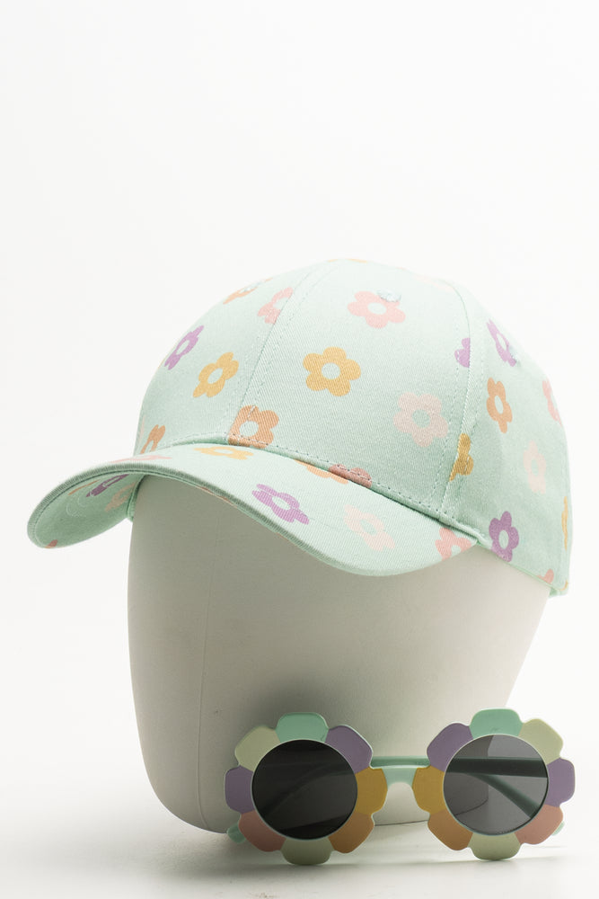 2 Piece Sunglass And Cap Set Turquoise | Accessories | Ackermans