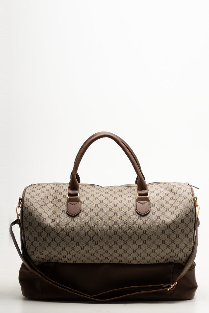 3 Piece Monogram Travel Bags Brown | Bags & Wallets | Ackermans