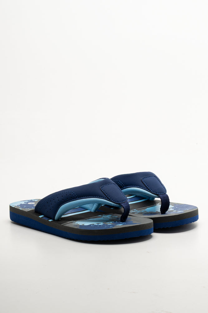 Padded Flip Flop Navy | Shoes | Ackermans