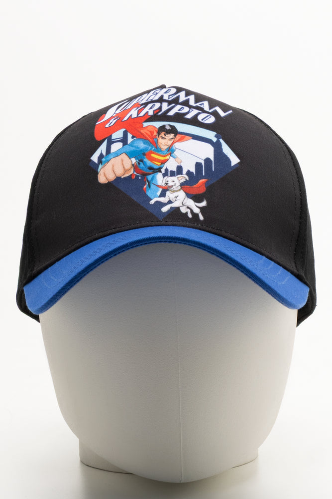 Superman Peak Cap Black | Accessories | Ackermans