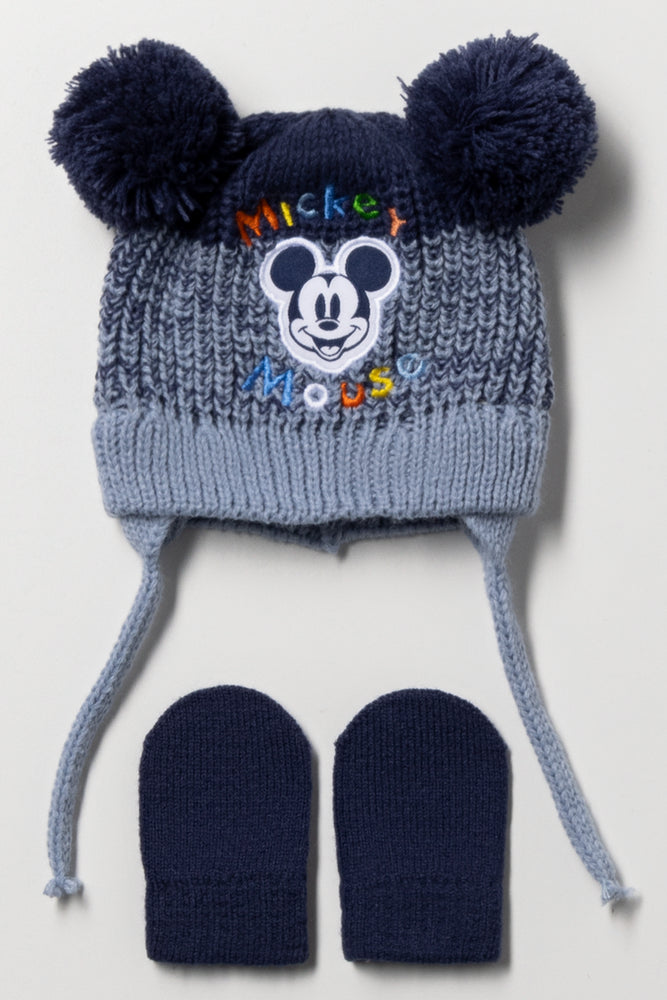 Mickey Mouse Hat Set Navy | Accessories | Ackermans