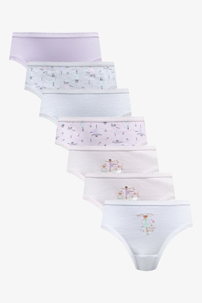 Fairies 7 Pack Bikini Panties Multicolour | | Ackermans