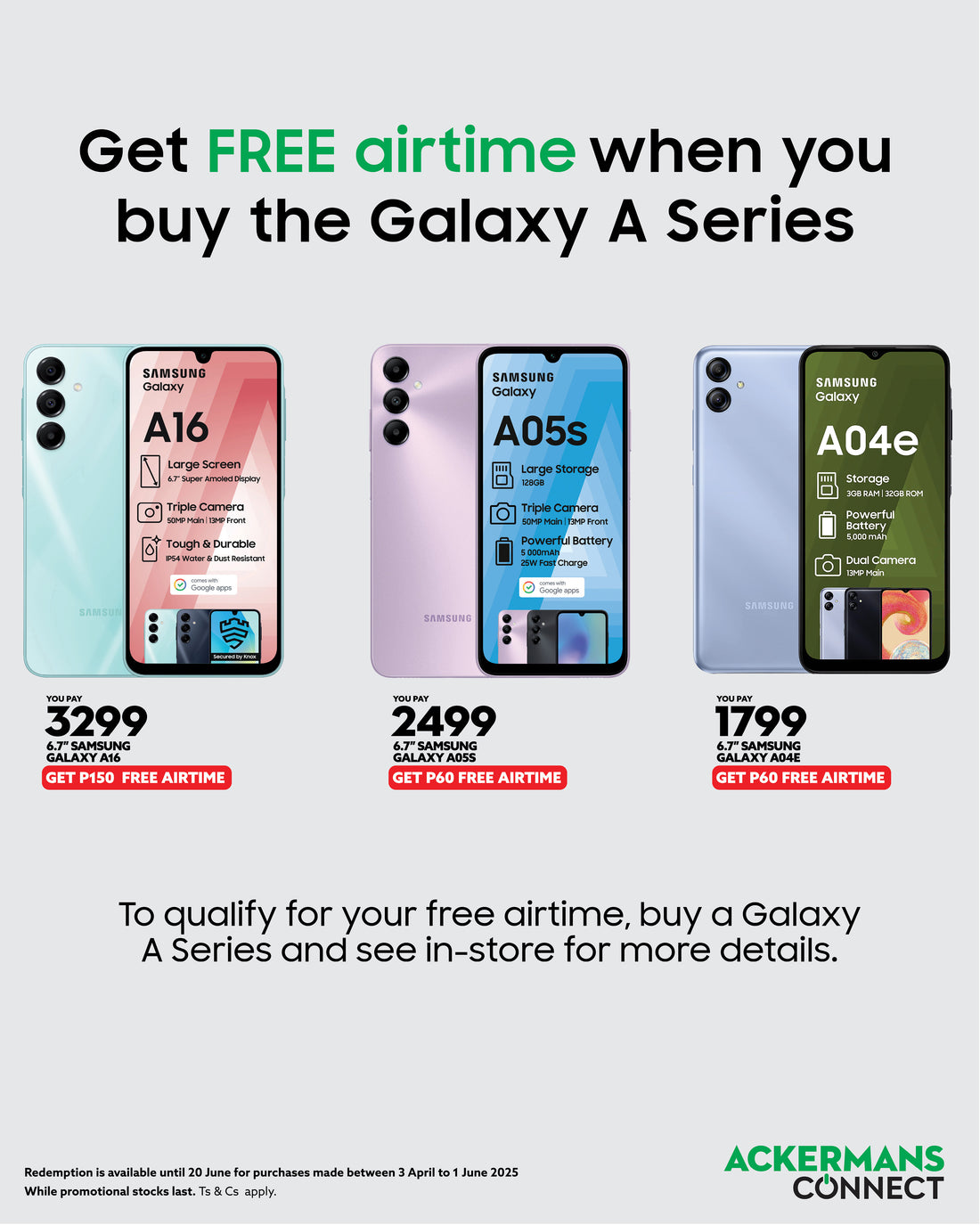 Samsung Promotion | Ackermans