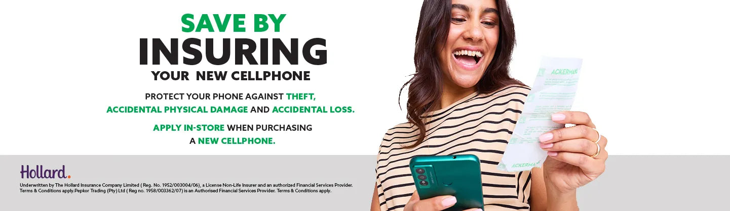 Ackermans | Insurance - Cellphone Insurance